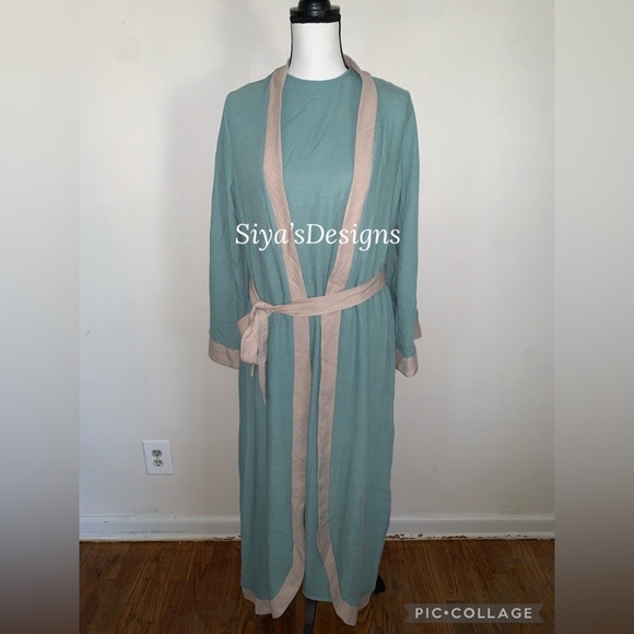 Dresses | New Arabian Robe Loose Abayas Dress Set | Poshmark